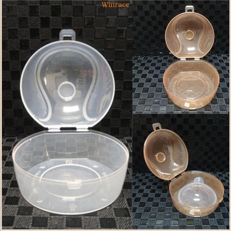 WRC Portable Pacifier Box Travel Dust Cover Teether Storage for Case ...