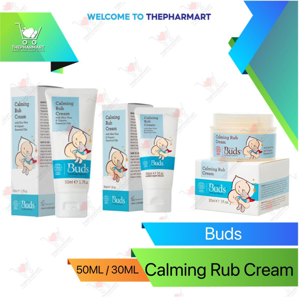 Buds Soothing Organics Calming Rub Cream | Shopee Malaysia
