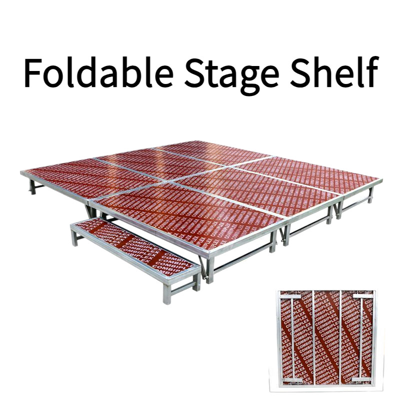 Folding Stage Shelf Kindergarten Indoor Mobile Event Wedding Stage ...