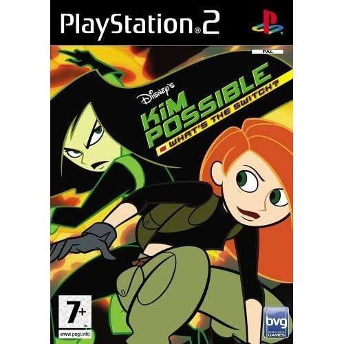 （PS2 Games CD DVD）PS2 Disney's Kim Possible - What's the Switch , Dvd ...