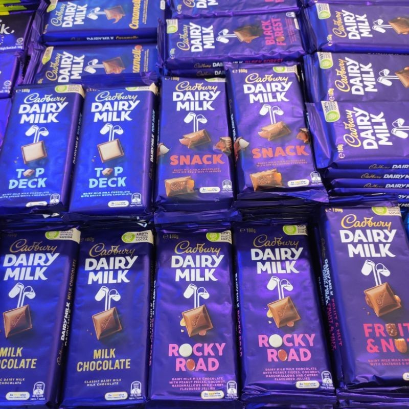 Cadbury Dairy Milk Australia 180gm | Shopee Malaysia