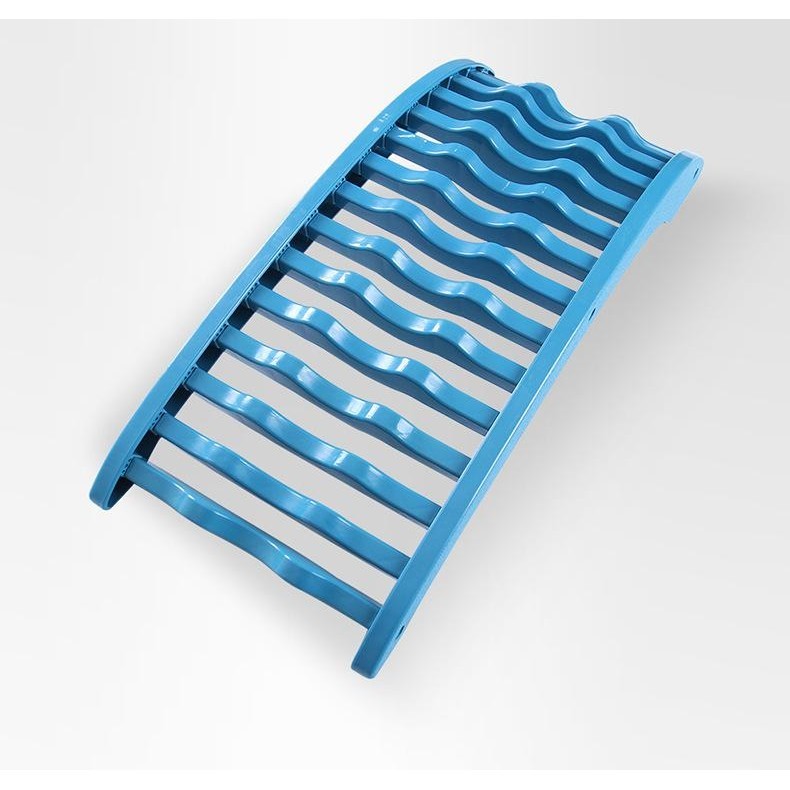 ergonomic spinal backrest frame with massage and bridge support for ...