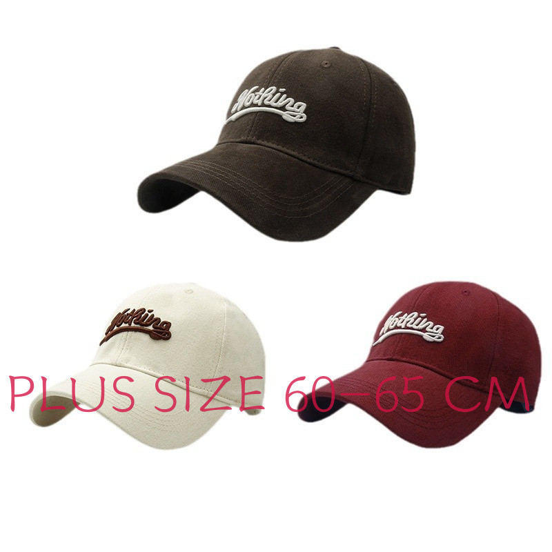 caps & hats big size 60-65 cm new korean embroidery baseball caps ...