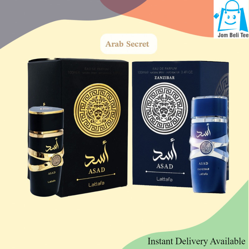 Asad & Asad Zanzibar Lattafa Perfume Original Arab Minyak Wangi Parfum ...