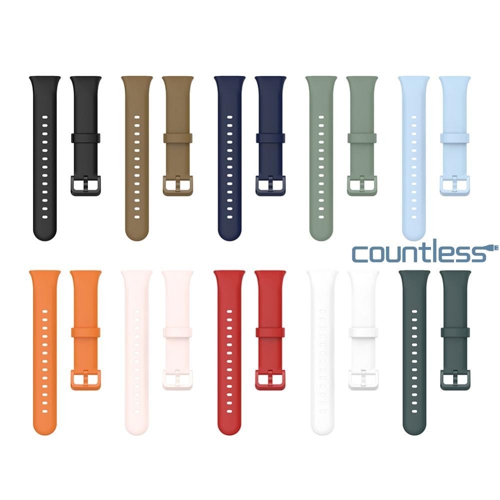 Silicone Strap Adjustable Smartwatch Strap Sports Strap for Xiaomi Mi ...