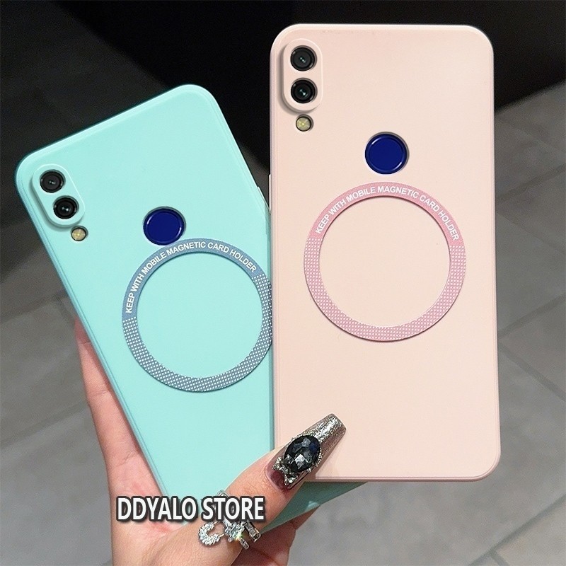 Casing For Redmi 7 NOTE 7 NOTE 5 Case TPU silicone phone case Candy Color Square Edge with ...