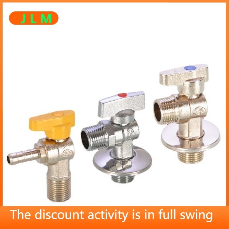 ((JLMR) Large Flow Switch Ball Valve Water Heater Triangle Valve Eight ...