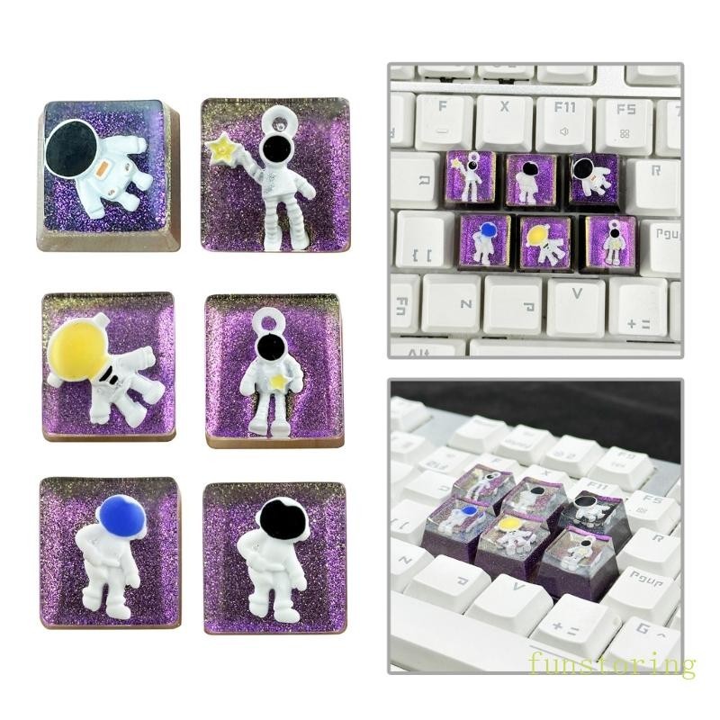 FUN Resin Keycaps OEM Profile with Backlights For Mechanical Keyboards ...