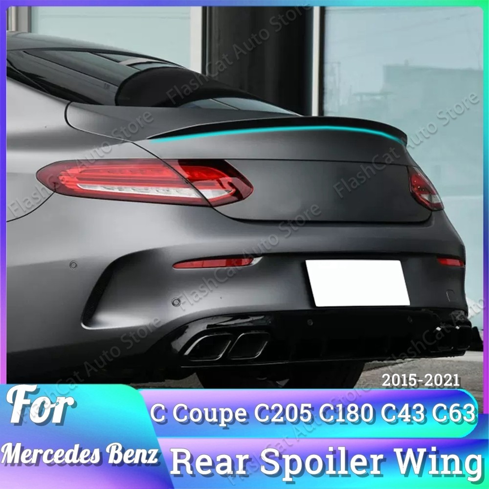 For Mercedes Benz C Class Coupe W205 C205 2 Door 2015-2021 Car Rear ...