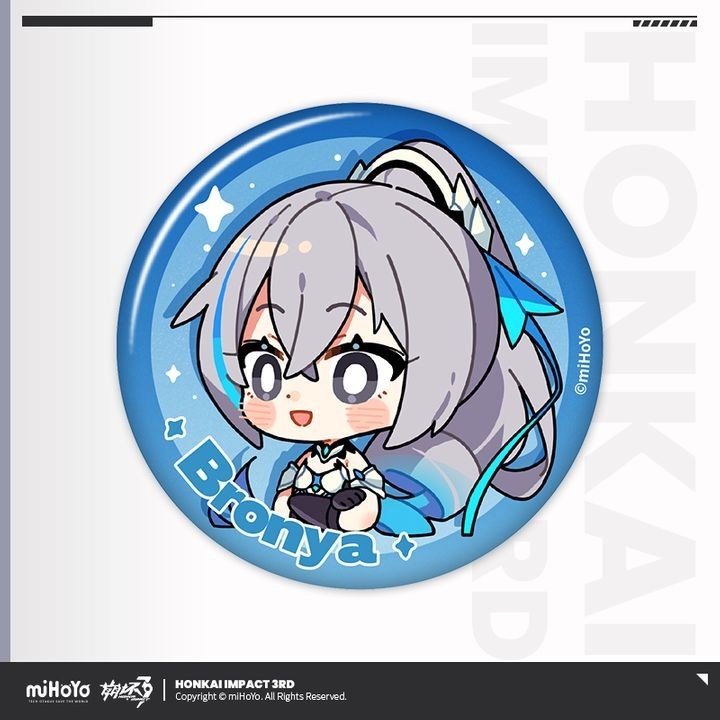 Bronya Zaychik Honkai MEM Can Badge 5,8cm - Honkai Impact 3rd | Shopee ...