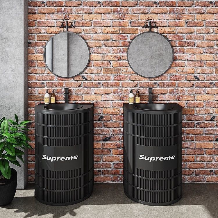 Industrial style washbasin/sink/Catering washbasin/Modern simple oak ...
