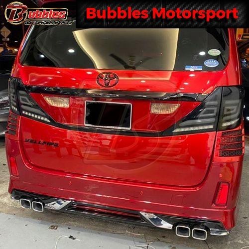 Toyota Alphard/Vellfire ANH20 2008 Bumper Belakang Rear Bumper 2015 ...