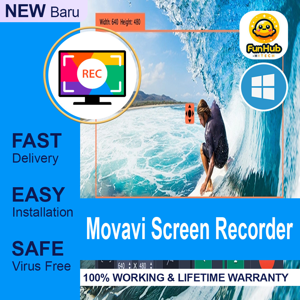 Movavi Screen Recorder ⭐ Full Version ⭐ Windows PC Software | Lifetime ...