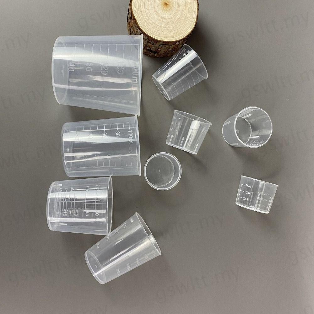 GSWLTT Graduated Measuring Cup, Plastic Mini Measuring Jugs, Liquid ...
