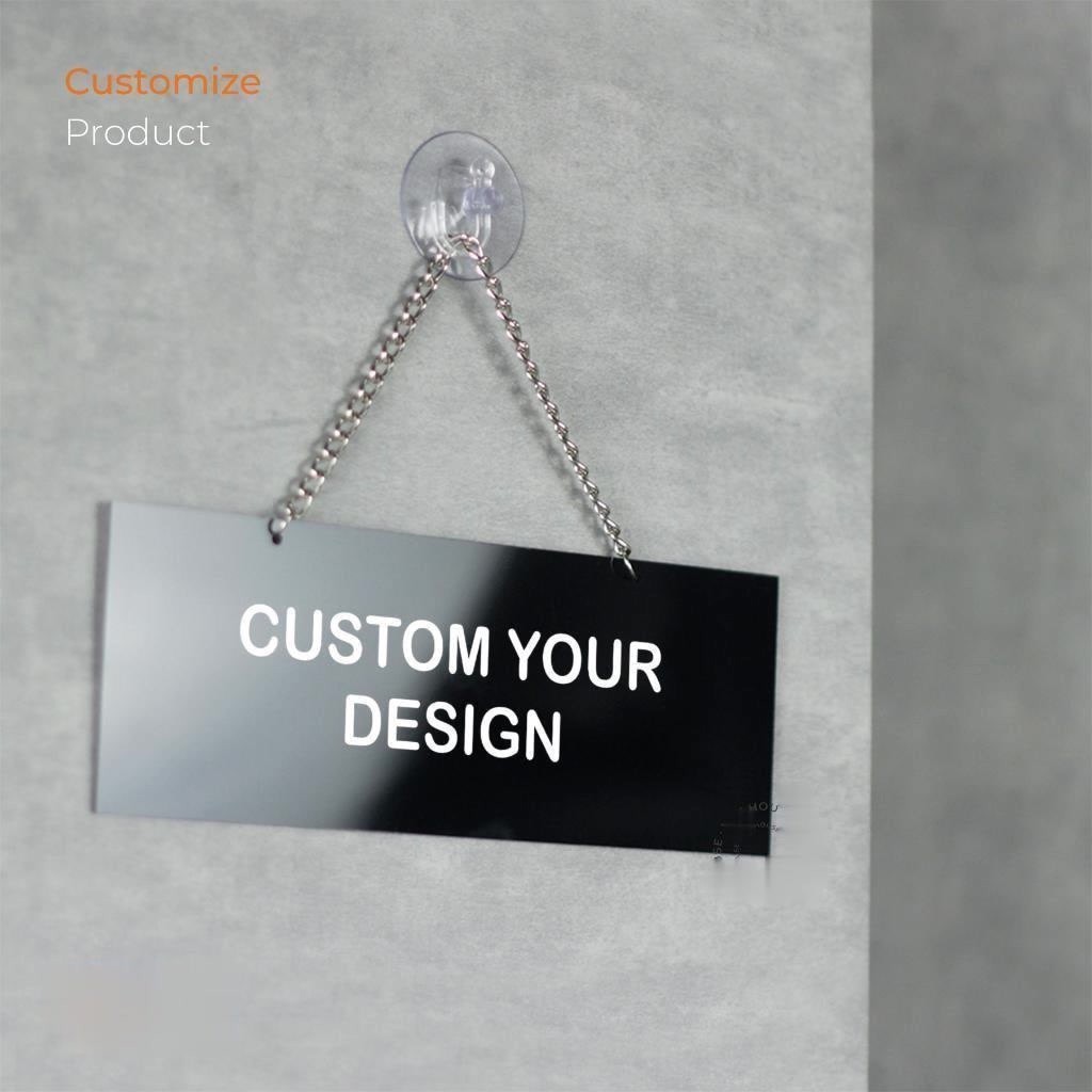 Custom Acrylic Writing Board | Custom Acrylic Signage with Two Sides ...