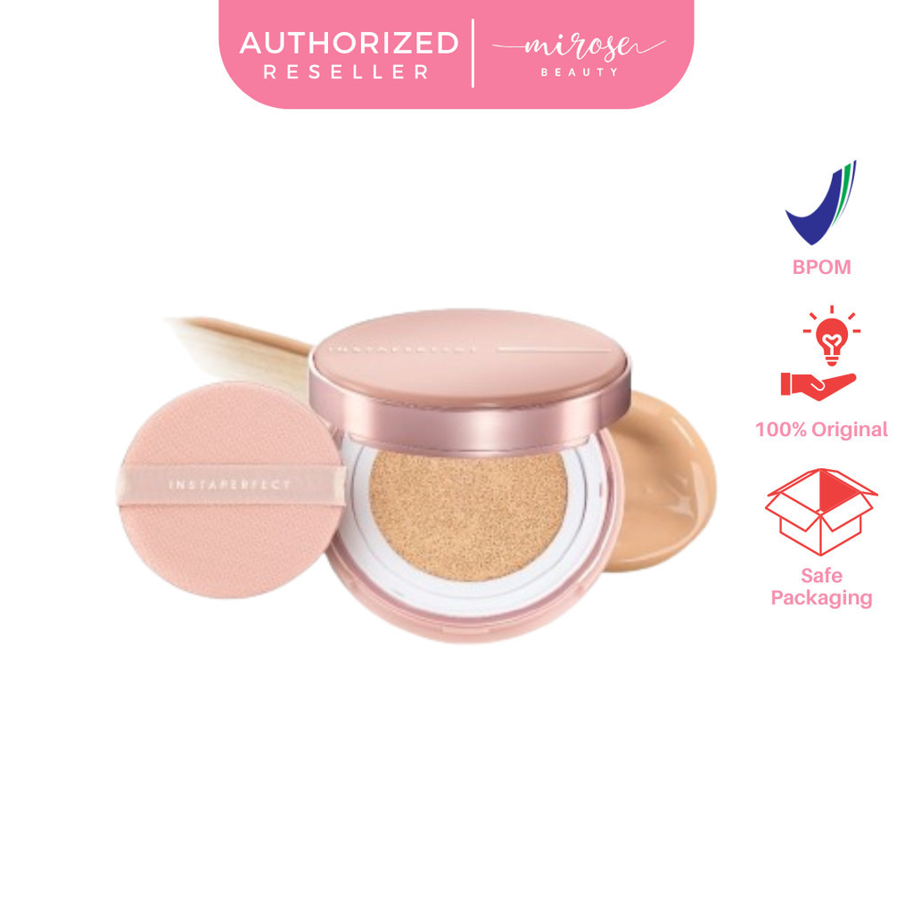 [NEW] Instaperfect Skincover Air Cushion (Real Skin Buildable Coverage ...