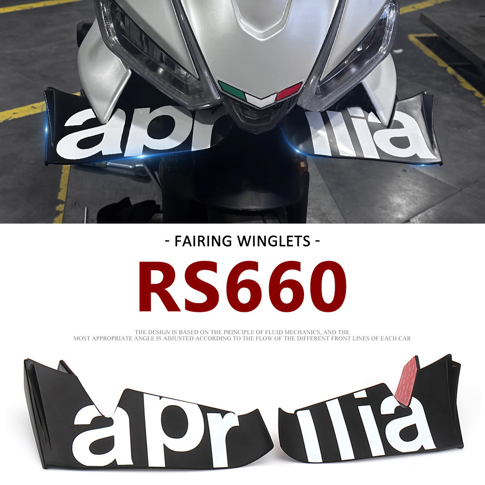 Motorcycle Windshield Wing Fairing, Front Aerodynamic Spoiler Winglet ...