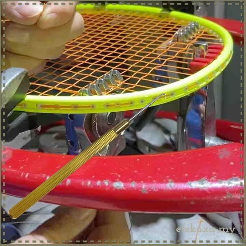 [EtekaxaMY] Tennis Racket Stringing Tool Racket String Puller Easy to ...