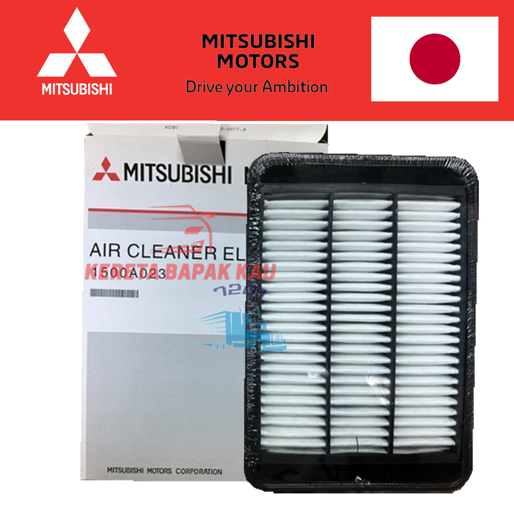 MITSUBISHI (1500A023 ) AIR FILTER, LANSER 2.0CC, INSPIRA , ASX, Proton ...