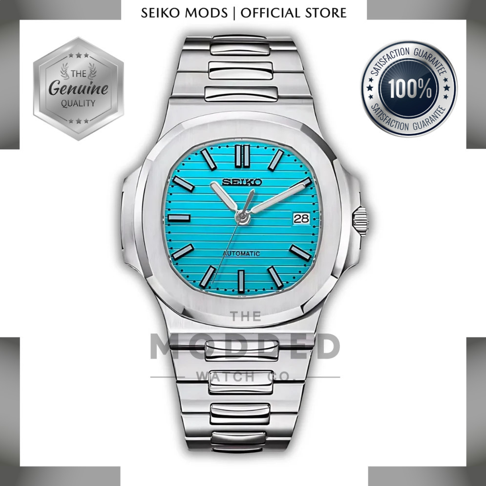 [MODDED] SEIKO MOD NAUTILUS 41MM TIFFANY DIAL | Shopee Malaysia