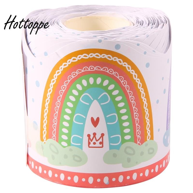 Rainbow Bulletin Board Border 20M Paper Border Trim for Classroom ...