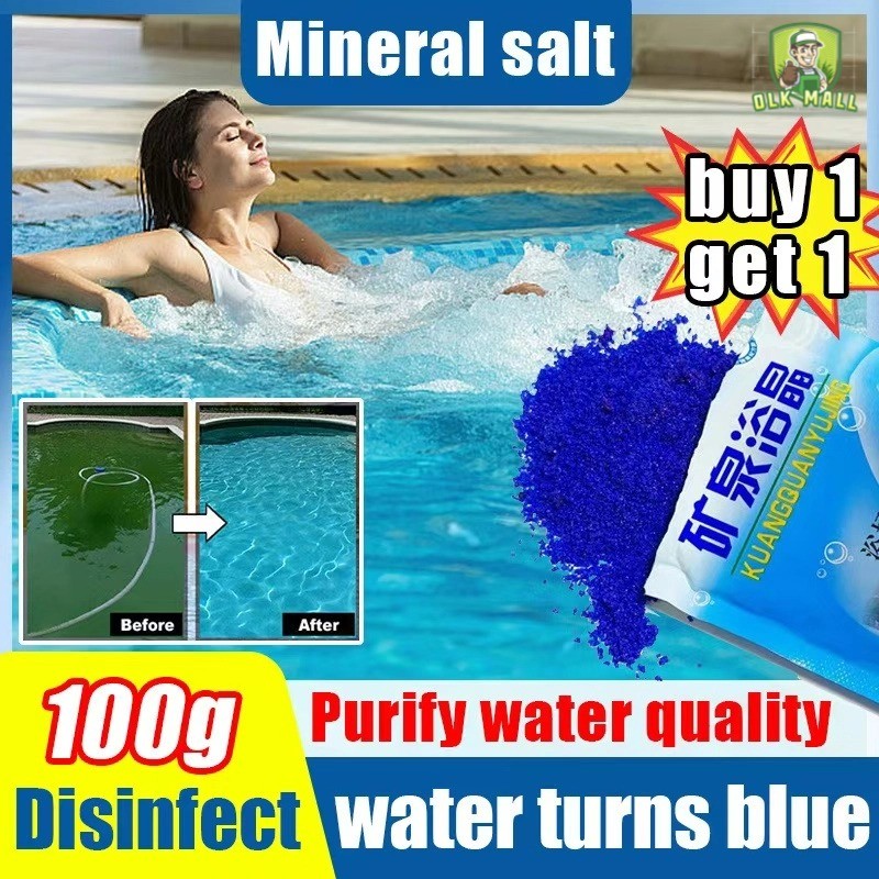 Turning blue Chlorine for swimming pool water treatment Pools spa ...