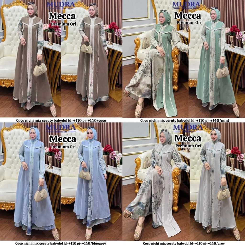 Mecca Women's Fashion DRESS From MuDRa | Shopee Malaysia