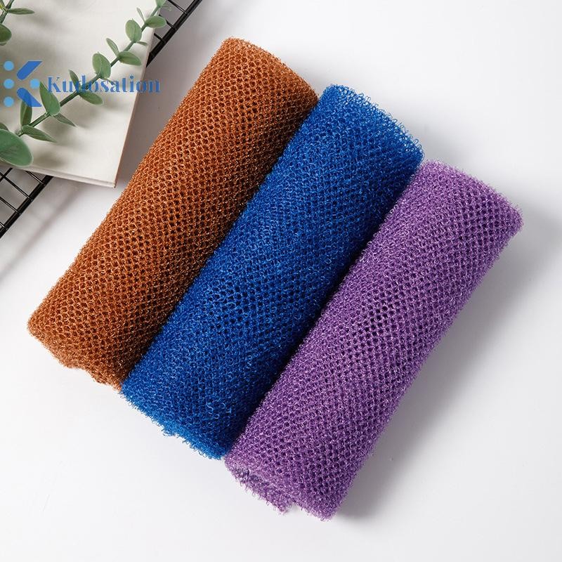 Kudosation African Net Bath Sponge, 14x77cm African Net Long Bath Net ...
