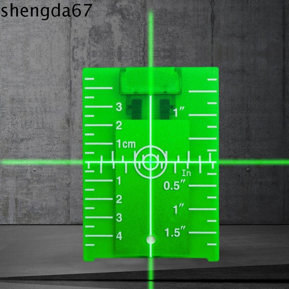 SHENGDA 2pcs Laser Level Target Board, Rotating Measurement Vertical ...