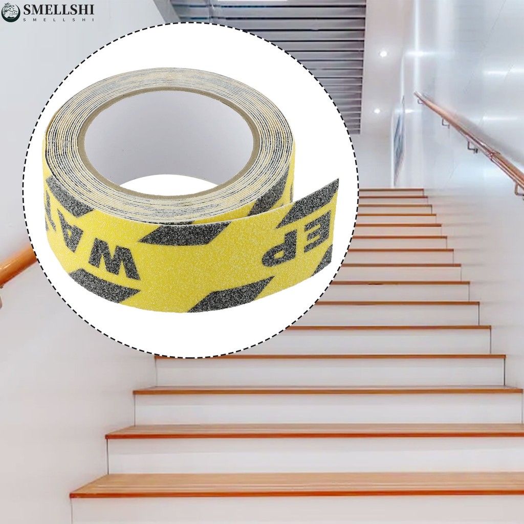 [smellingshine] 5CM*5M Safety Stickers Watch Your Step Sticker Stairs ...