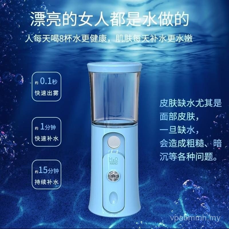 Penyembur Kabus Melembapkan Semburan Penyejuk Boleh Dicas semula Mudah ...