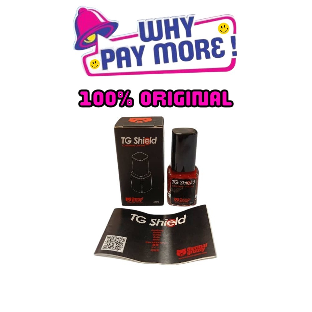 THERMAL GRIZZLY TG Shield High Temperature Conformal Coating | Shopee ...