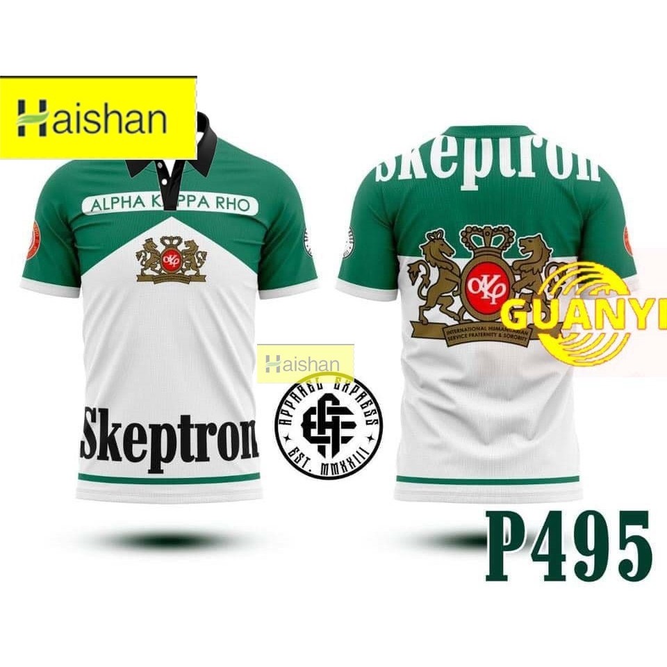 2025 AKP 51st Anniversary Alpha Kappa Rho Full Sublimation POLO Shirt ...