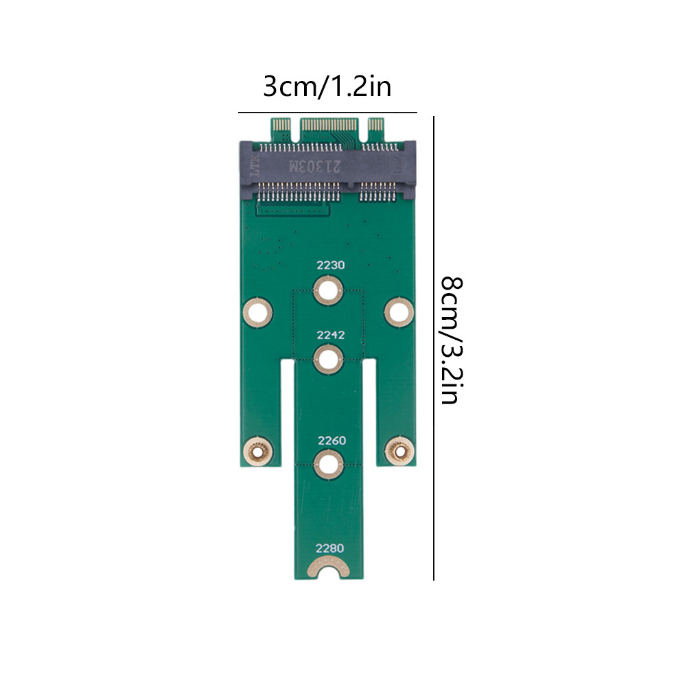 MSATA To NGFF Adapter Card M.2 NGFF M.2 Adapter MSATA for 2242/2260 ...