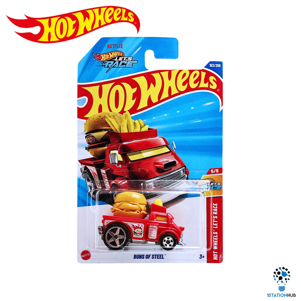 Hot Wheels LET'S RACE Buns of Steel Car | Hotwheels Mattel Collector ...