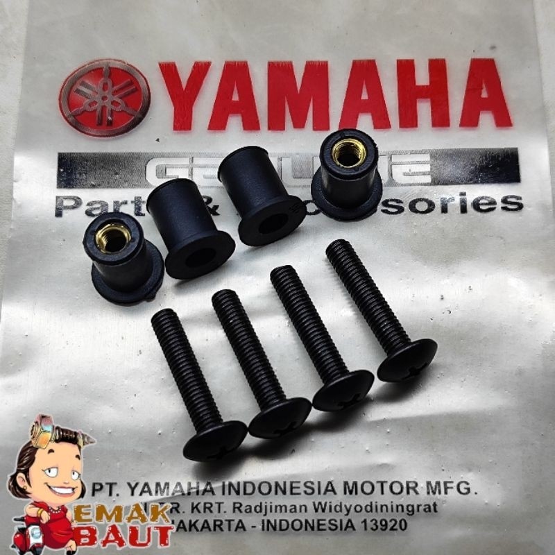 Yamaha Nmax New Nmax Oldi Aerox Lexi Xride Visor Bolt Nut Bolt | Shopee ...