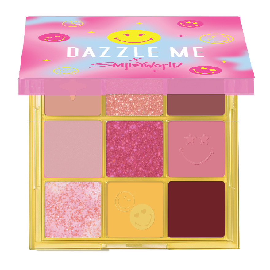 DAZZLE ME SmileyWorld Cosmic Eyes Eyeshadow Palette 03 Dose of ...