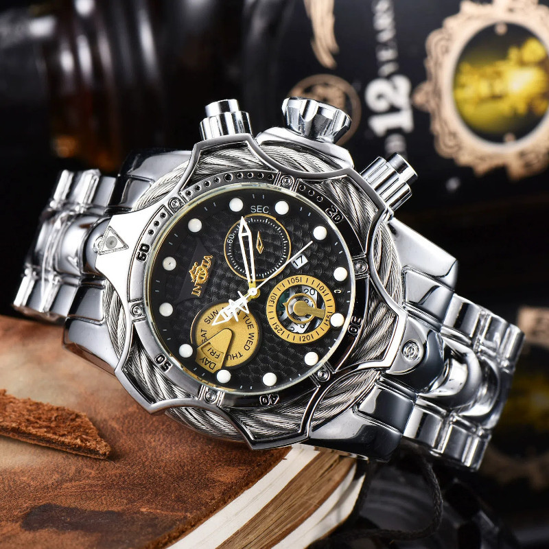 Inv Large Dial 300g Weight No Rust Men Quartz Watch | Shopee Malaysia