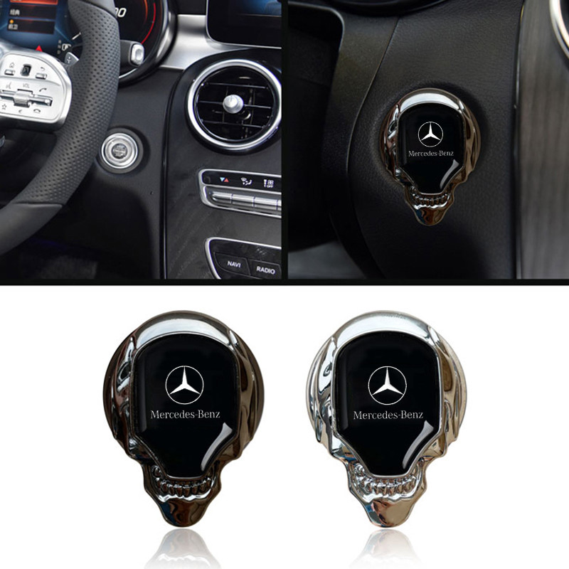 Car One Start Stop Button Starter Switch Engine Push Button Cover For ...