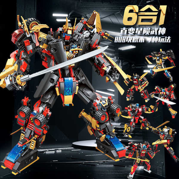 transformers robot transformers Bandai Educational Building Block Robot ...