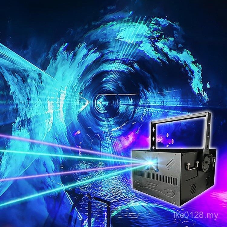 Full Color Influencer Laser Light Large Time Space Tunnel Light Show ...