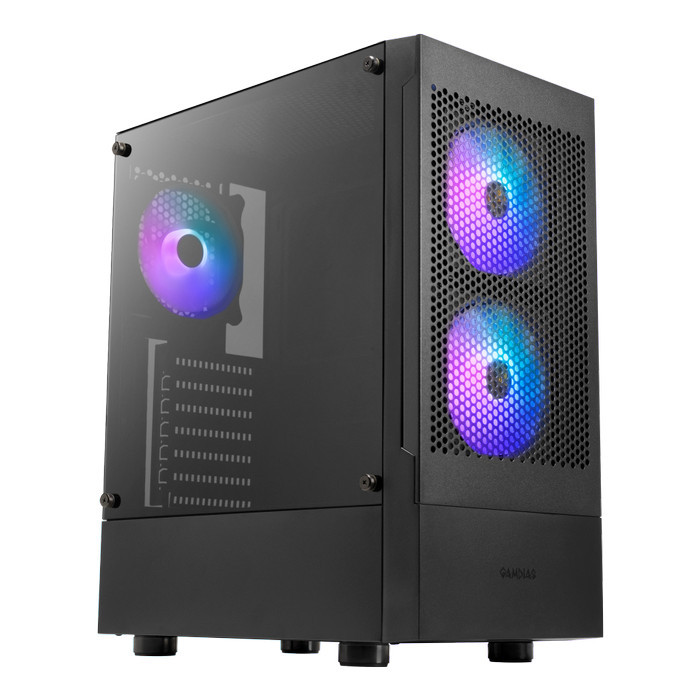 Gamdias TALOS E3 Mesh Casing + 3 ARGB FANS | Shopee Malaysia