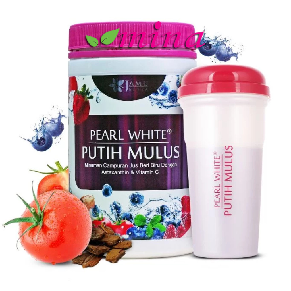 JAMU JELITA Pearl White PUTIH MULUS 400gm 100% ORI (Free Shaker) JJ ...