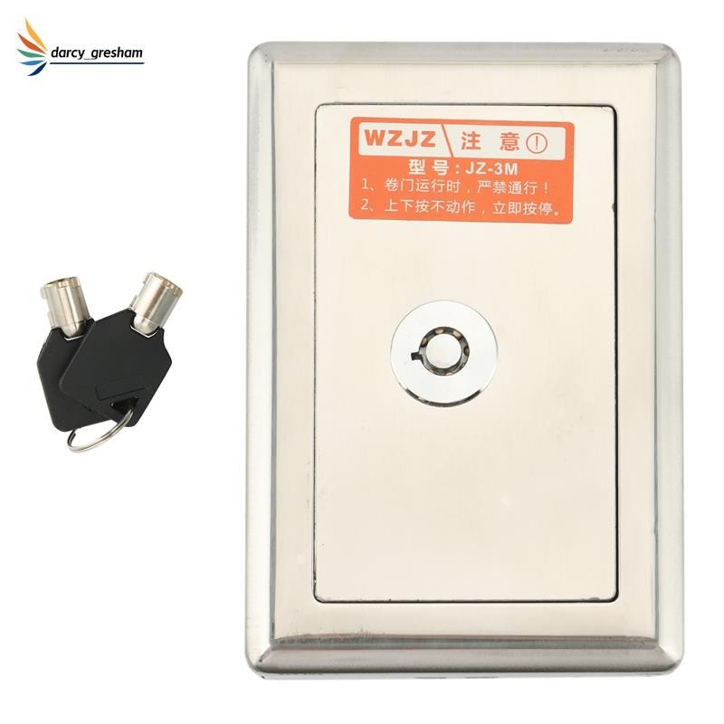 Garage Door Opener, Electric Door Roll Switch Lock Box, Mounted ...