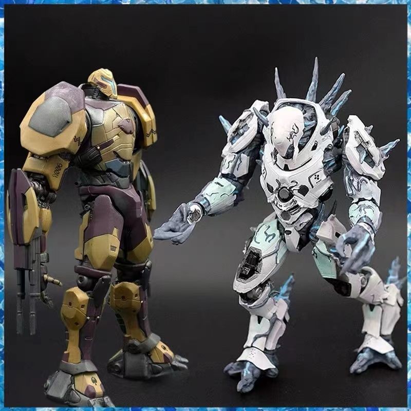 NECA Pacific Rim Black Forbidden Zone Mass Production Drone Mecha Brave ...