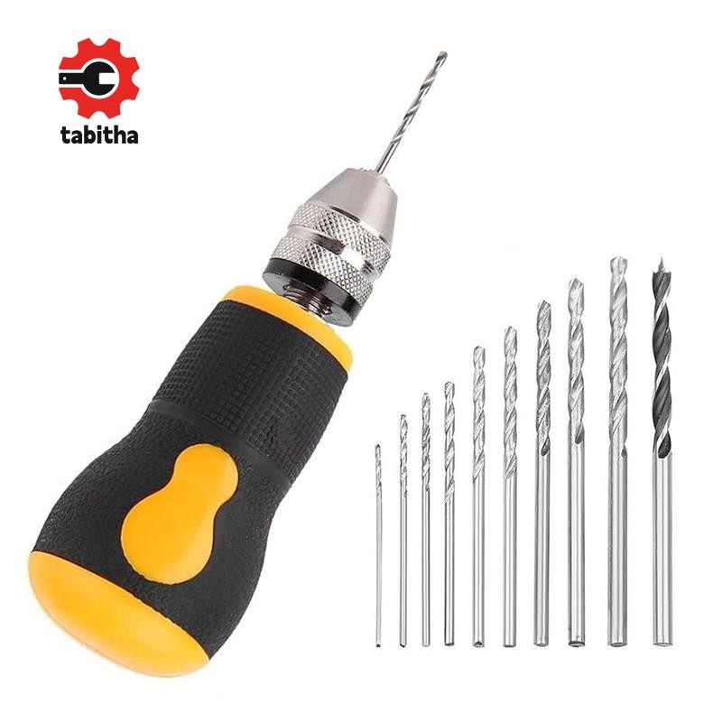 Manual Drill Mini Hand Drill Tool Portable Tool Set Small Hand Drill ...