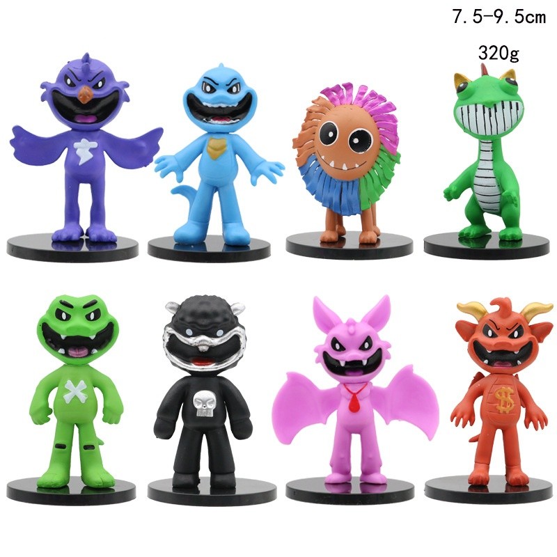 Anime DreamWorks Poppy Playtime 4 Action Figures Smiling Critters ...