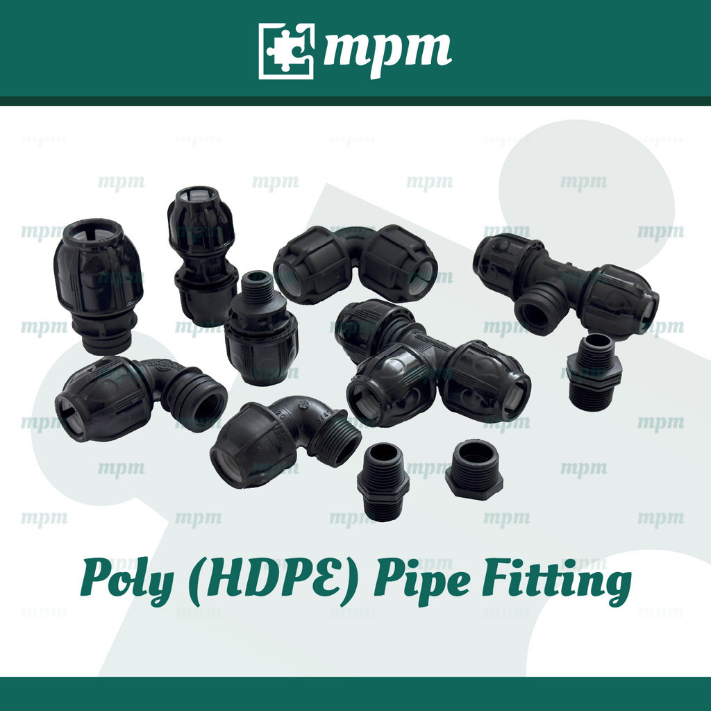 Poly HDPE Polyethylene Paip Sambungan Poli HDPE Polietilena Sambungan ...
