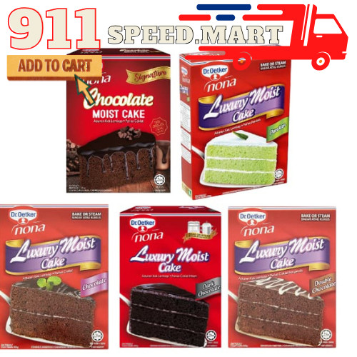 [911] DR.Oetker Nona Signature/ Luxury Moist Cake 500/520gm | Shopee ...
