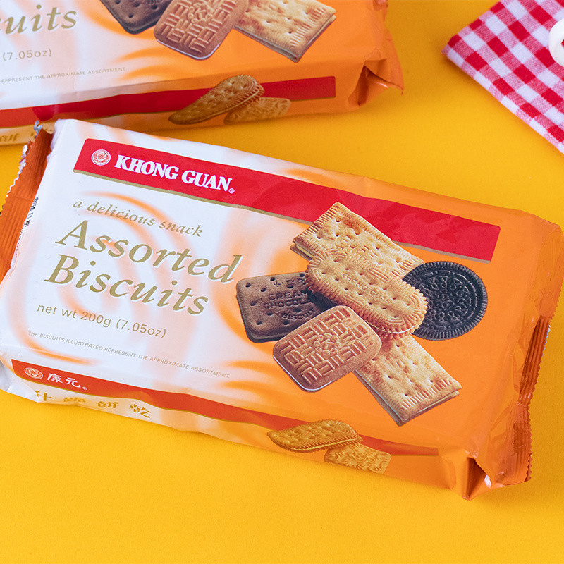 Singapore Imported Kangyuan Selected Assorted Sandwich Biscuits 00g ...